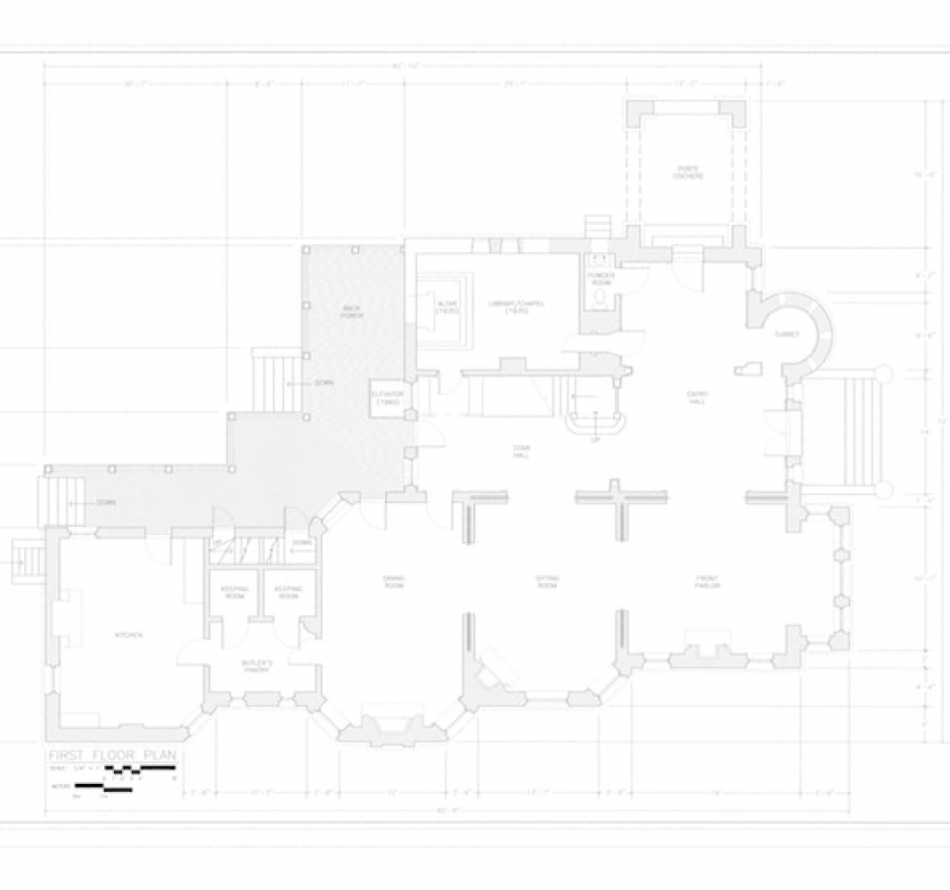 Architecture UTSA Drawings | Maverick Carter House