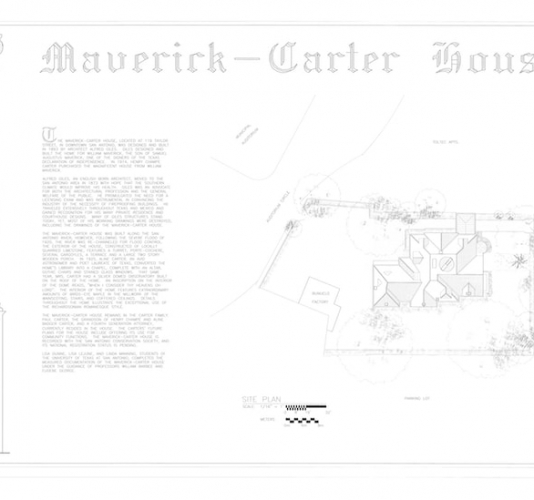 Architecture UTSA Drawings | Maverick Carter House