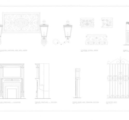 Architecture UTSA Drawings | Maverick Carter House
